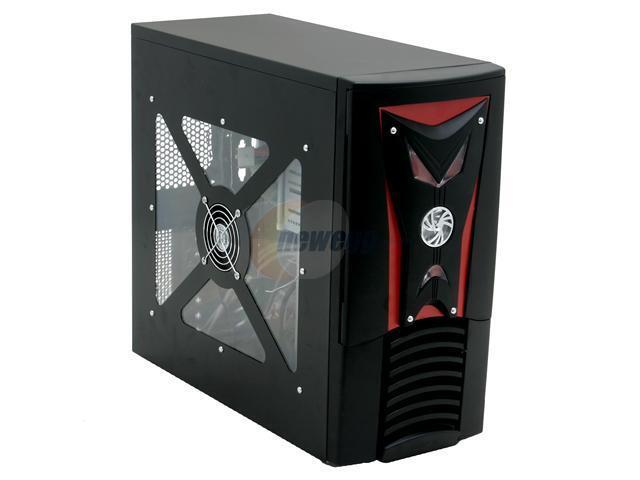 JPAC X BK Black Computer Case - Newegg.com
