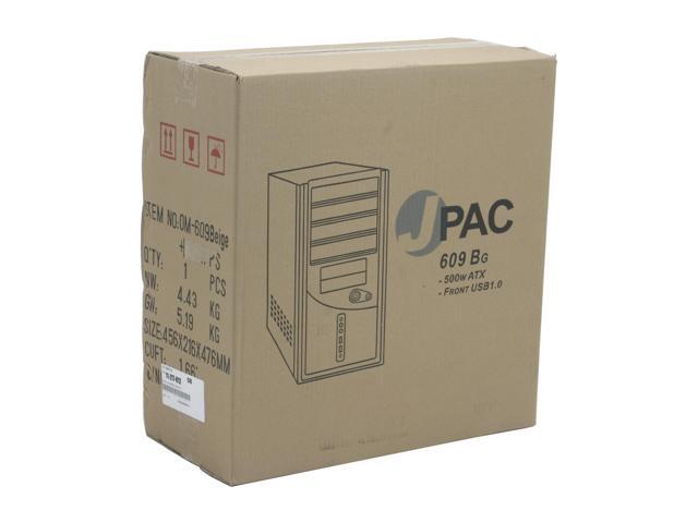 JPAC 609BG Beige Computer Case - Newegg.com