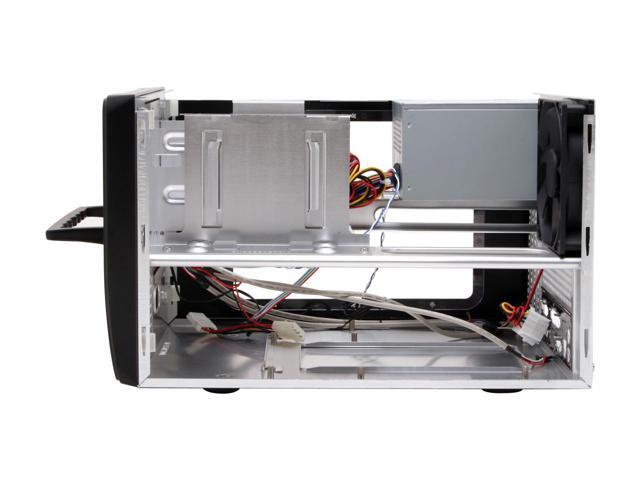 JPAC 901Black/Silver Aluminum MicroATX Media Center Computer Case 550W ...