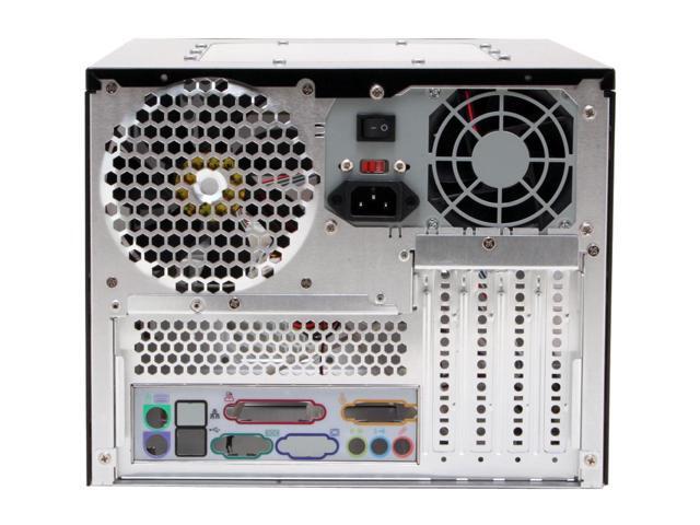 JPAC 901Black/Silver Aluminum MicroATX Media Center Computer Case 550W ...