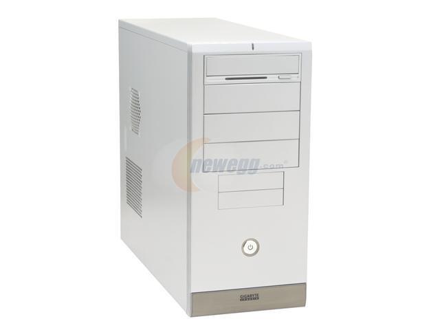 GIGABYTE GZ-X1 SILVER 0.6mm SECC / ABS Front Panel ATX Mid Tower ...
