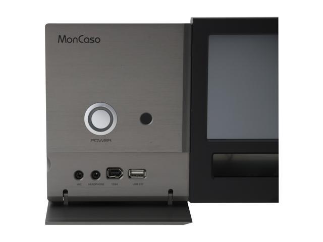 Moneual Black / Silver MonCaso 932T ATX Media Center / HTPC Case ...