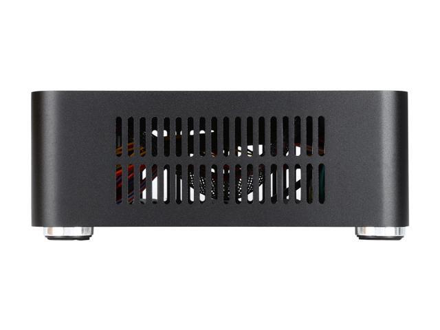 HABEY EMC-810B Slim Mini ITX Aluminum HTPC / NAS / Server PC Case with ...