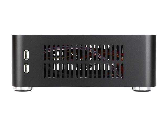 HABEY EMC-810B Slim Mini ITX Aluminum HTPC / NAS / Server PC Case with ...