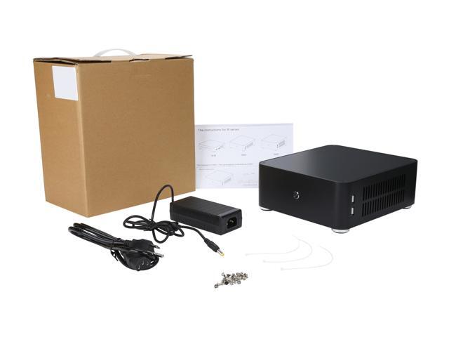 HABEY EMC-810B Slim Mini ITX Aluminum HTPC / NAS / Server PC Case with ...