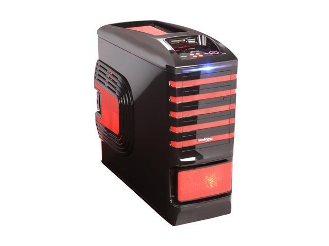 Sentey Extreme Division GS-6500R Burton Red Tower Case 6x Fan LED/ 4 x ...