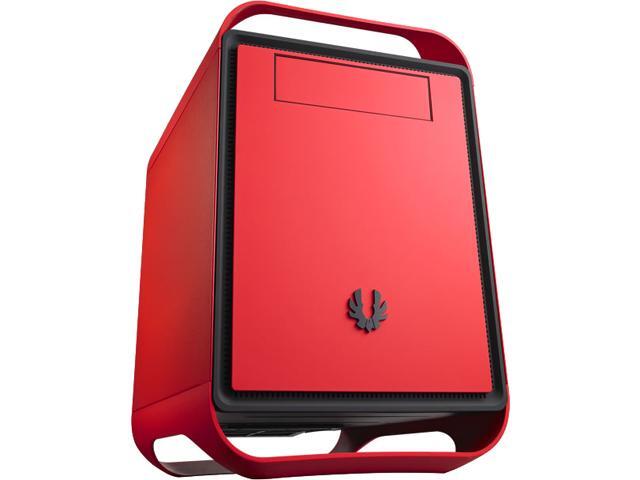 Open Box: BitFenix Prodigy M Window Side Panel Computer Case, Red, BFC ...