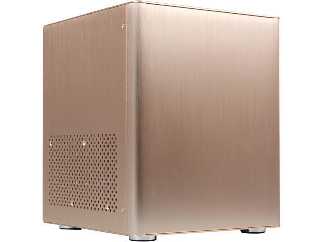 DIYPC HTPC-MiniCube-Gold Gold Computer Case - Newegg.com