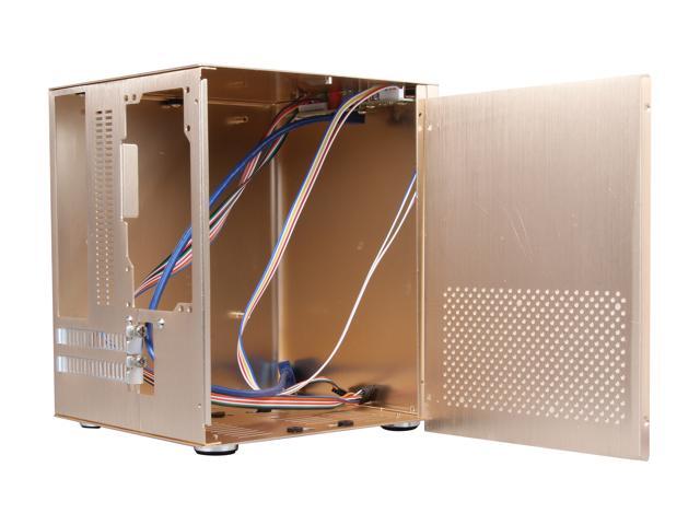DIYPC HTPC-MiniCube-Gold Gold Computer Case - Newegg.ca