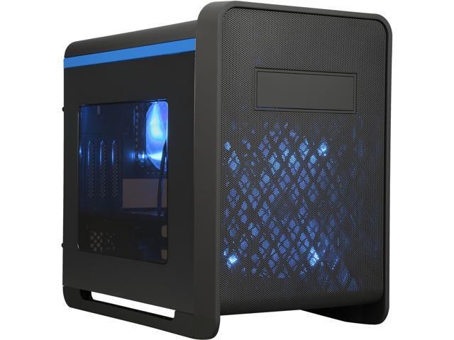 DIYPC Cuboid-B Black USB 3.0 Gaming Micro-ATX Mid Tower Computer Case w ...