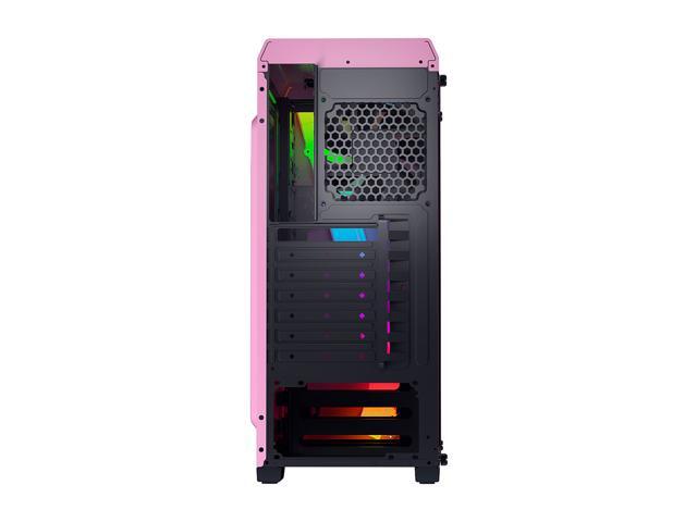 DIYPC S2-PINK-RGB Pink Computer Case - Newegg.ca
