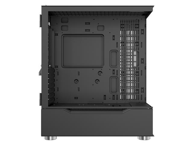 DIYPC ARGB-Q18-BK Black USB3.0 ATX Mid Tower Gaming Computer Case w ...