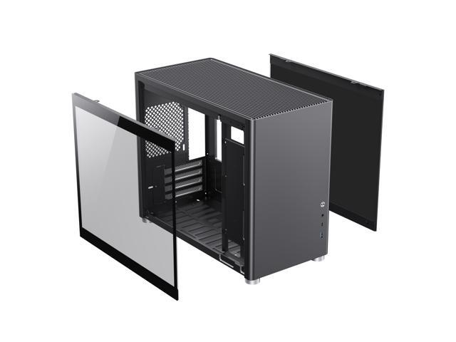 GAMEMAX Black Steel/Tempered Glass USB3.0/ Type C Micro ATX Tower Spark ...
