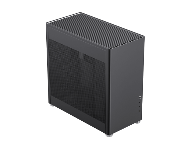 Open Box: GAMEMAX MESHBOX Black ATX Deskop Chassis-Micro ATX / ATX ...