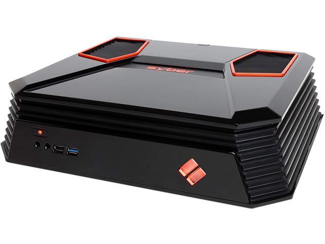 CyberPowerPC SYBER C Case SCCB100 Black / Orange SYBER C Mini-ITX ...