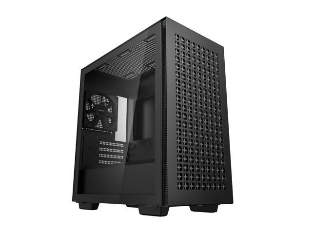 Open Box: DeepCool CH370 Micro ATX Gaming Computer Case, 120mm Rear Fan ...