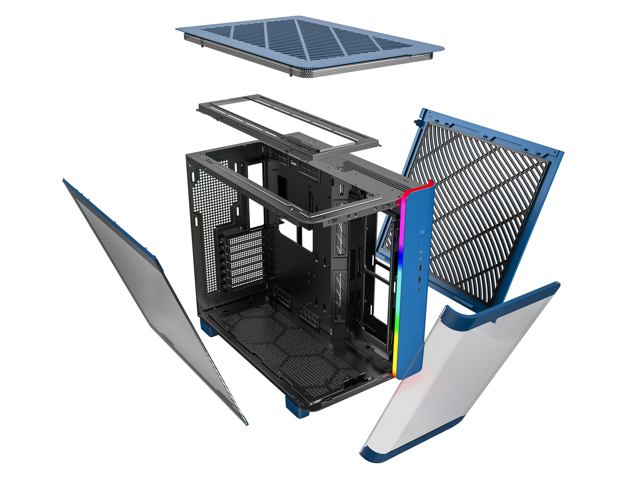 MONTECH, KING 95 Dual-Chamber ATX Mid-Tower PC Gaming Case, High ...