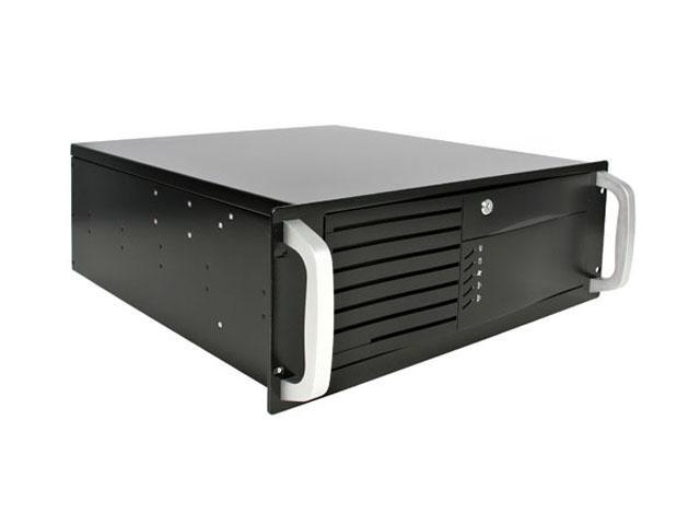 StarTech 4U Black Steel Rackmount Server Case with 450W P4 Power Supply ...