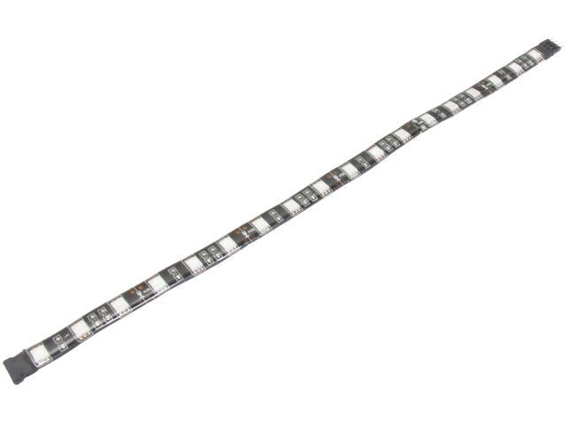 LOGISYS Computer LDM12BL 12in Blue LED Molex Self-adhesive Flexible ...