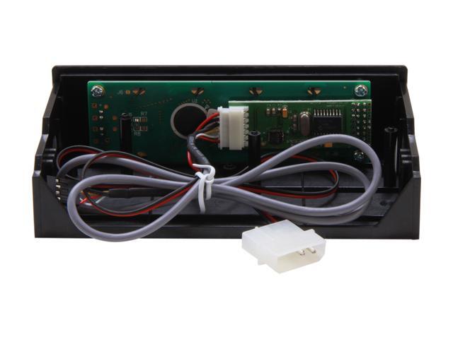 nMEDIAPC Black Aluminum Panel PRO-LCD-B Media Center Programmable LCD ...