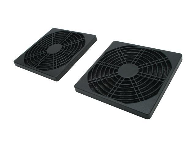 Masscool FFT-2P-120MM 120mm ABS plastic foam fan filter (2-pack ...