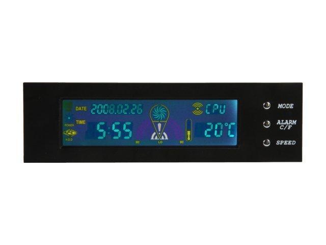 5.25" Full Color Thermal/ Clock Control Panel (Black) - Newegg.com