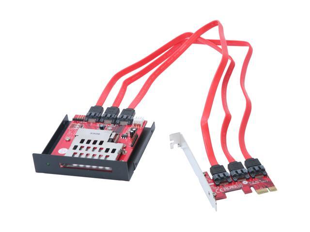 3.5" Front Panel ExpressCard Docking Station with PCI Express Card ...