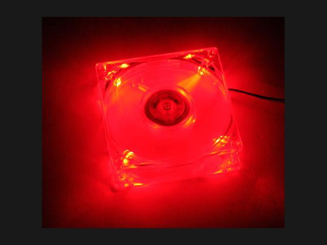 COOLER MASTER Neon LED TLF-R82-ER Red LED Case Fan - Newegg.com