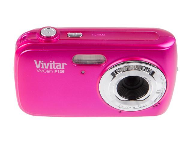 Vivitar ViviCam 14.1 Megapixel Digital Camera - Pink - Newegg.com