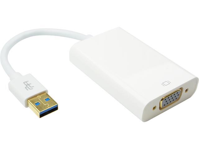 DAT 5631D USB 3.0 to VGA (DisplayLink) Adapter Supports max video ...