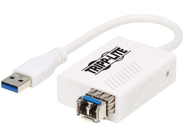 Tripp Lite U336-MMF-1G-LC USB 3.0 Multimode Fiber Optic Transceiver ...