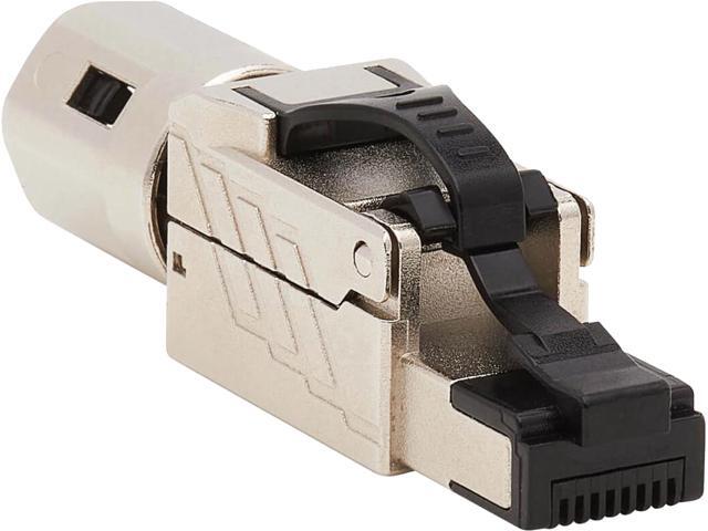 Tripp Lite N238-P01-MPTL-A Cat6a RJ45 Plug - MPTL, Shielded, 100W High ...