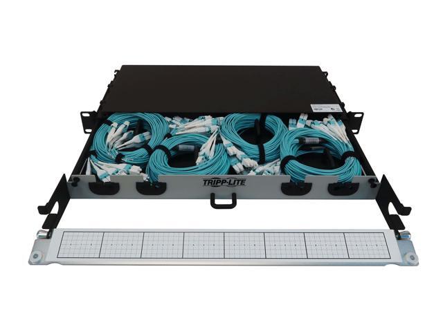 Preloaded Fiber Panel 1U 4x 8x LC/LC M/M 16F Trunk OM4 MMF 10M - Newegg.com