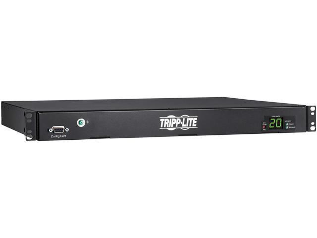 Tripp Lite PDUMH20HVATS Switched, Metered PDU ATS/Metered 200-240V 8 ...