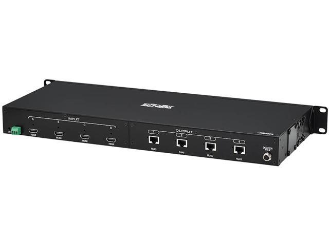 Tripp Lite B127A-4X4-BH4PH 4x4 HDMI over Cat6 Matrix Switch Kit, Switch ...