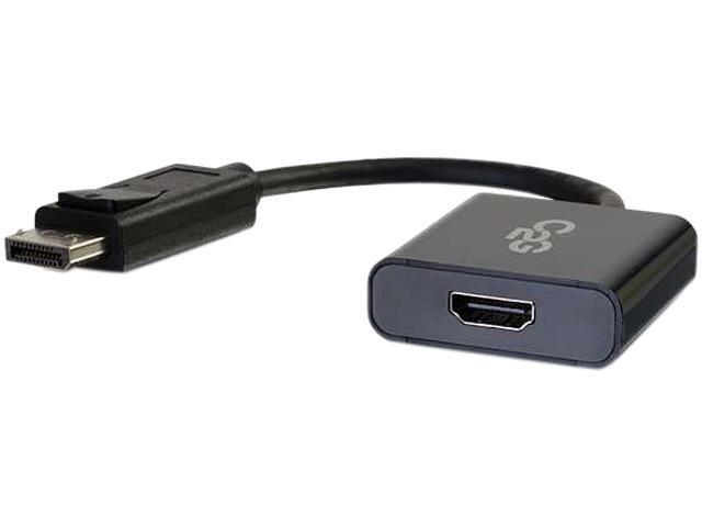 C2G 54306 4K UHD DisplayPort to HDMI Active Adapter Converter, Black ...