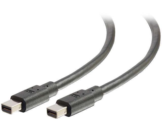 C2G/Cables to Go 54417 Mini DisplayPort Cable M/M, Black (6 Feet ...
