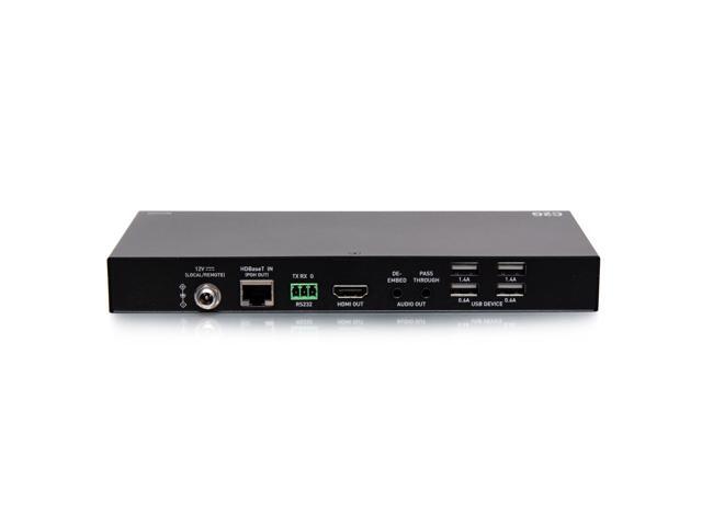 C2G C2G31012 HDMI HDBaseT + VGA, 3.5mm, and USB-B to A over Cat ...