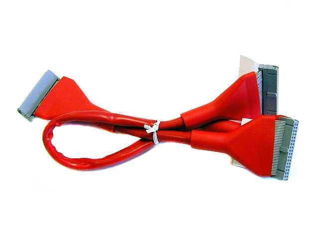 ORION Pro Series 24" Red 3-Connectors Floppy Round Cable, Booted ...