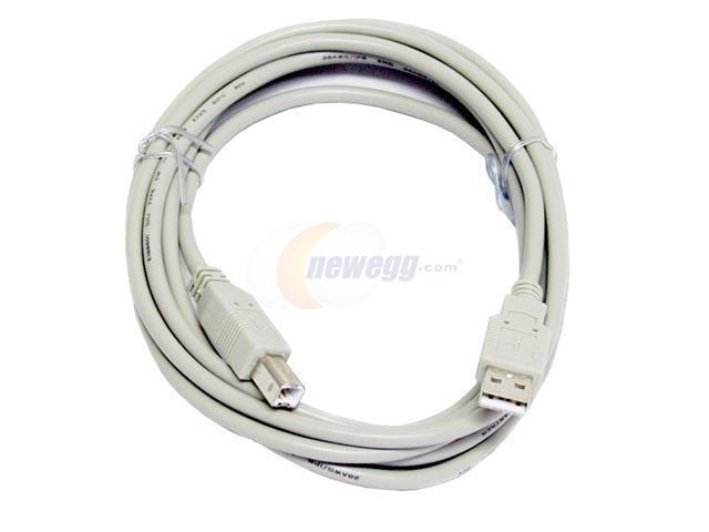 AMC CUSB-10AB 10FT Beige AM/BM USB1.1 Cable - Newegg.com