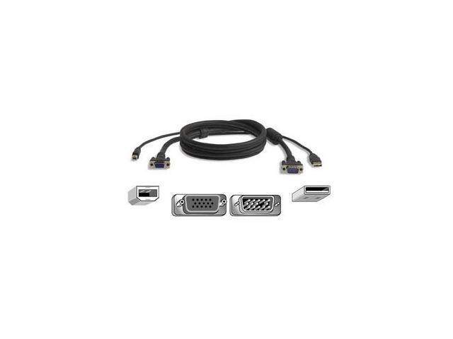 BELKIN 15 ft. PRO2 All-in-one KVM Cable Kit, USB - Newegg.com