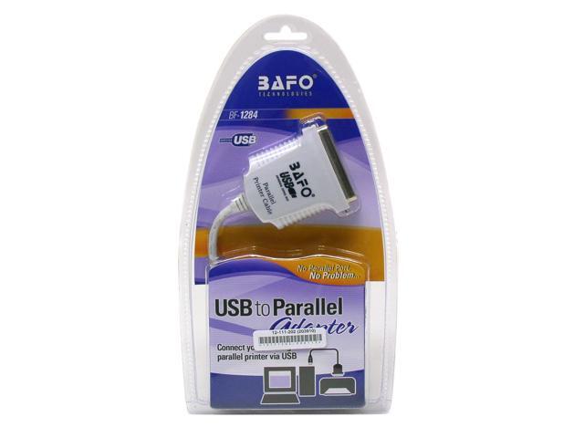BAFO Model BF-1284 White USB to Parallel Printer Adapter - Newegg.com