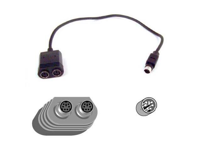 Belkin Model F3G117-01 Keyboard-Mouse Splitter Cable - Newegg.com