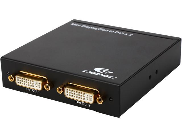 Open Box: Coboc MDP2DVIX2 Mountable Mini DisplayPort to DVI Passive ...