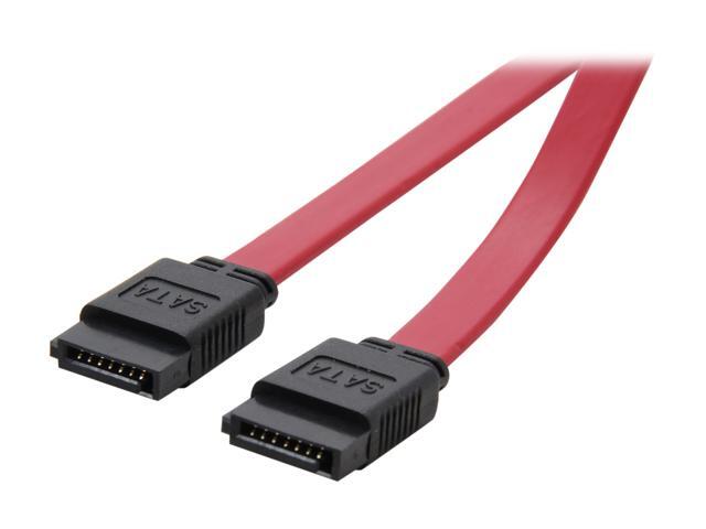 Coboc 1.5 ft. Serial ATA (SATA) 2 Cable (Red) - Newegg.com