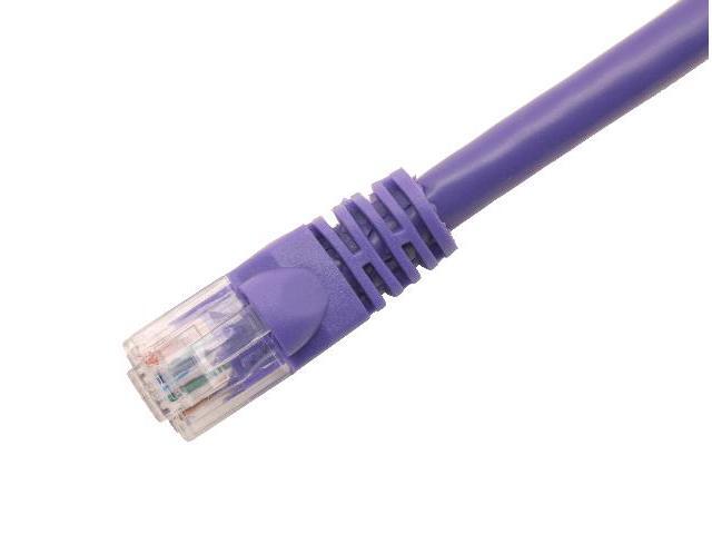GENERIC 10X8-22950 (Purple) 50 FT Purple Cat 6 500 Mhz Network Cable ...