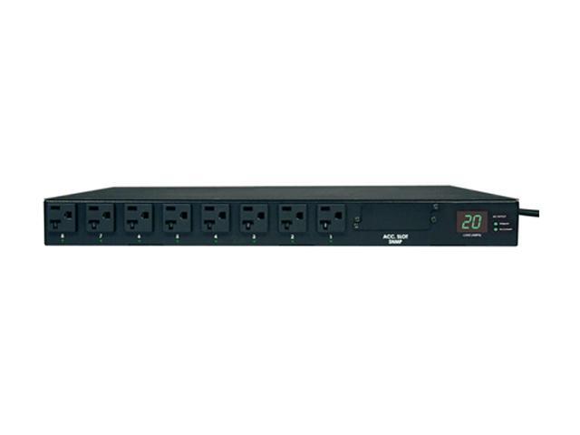 Tripp Lite Metered PDU with ATS, 1.9 kW Single-Phase 120V (16 x 5-15 ...