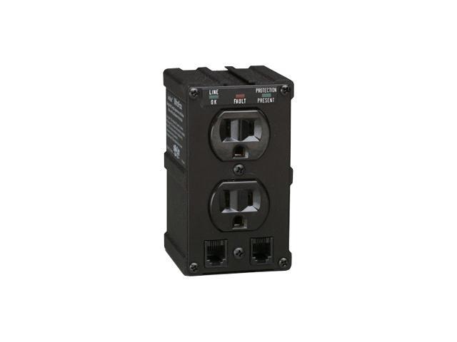 Tripp Lite ULTRAFAX Direct Plug In ISOBAR Surge Protector, 2 Outlets ...