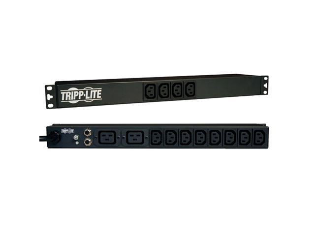 TRIPP LITE PDUNV 10 ft. 12 IEC-C13 & 2 IEC-C19 Outlets Basic PDU ...