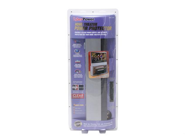 CyberPower 1030HT 8 Feet 10 Outlets 6000 Joules Power Surge Protector ...